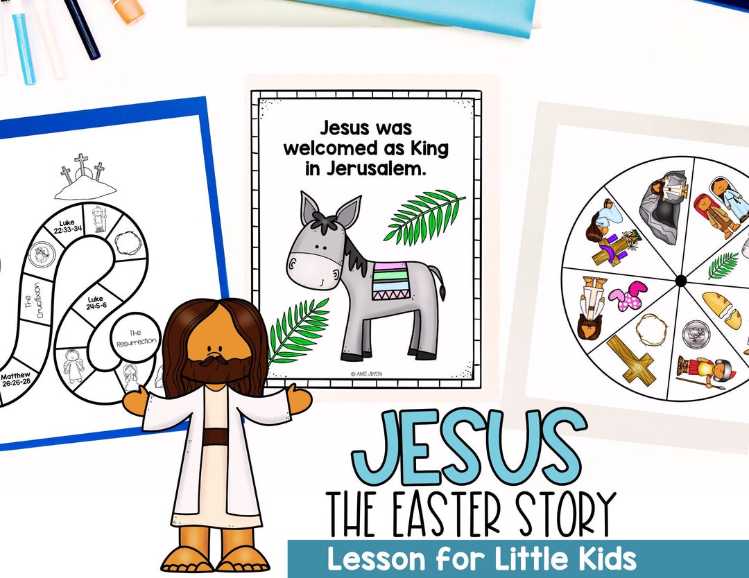 Engaging Easter Holy Week Curriculum for Kids: Homeschool Lessons ...