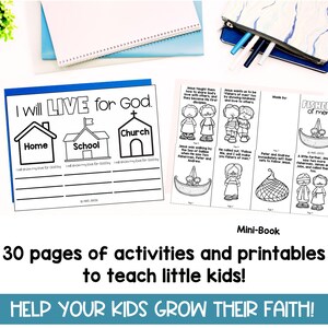 Stories of Jesus FULL Bible Lesson for Little Kids, Homeschool ...