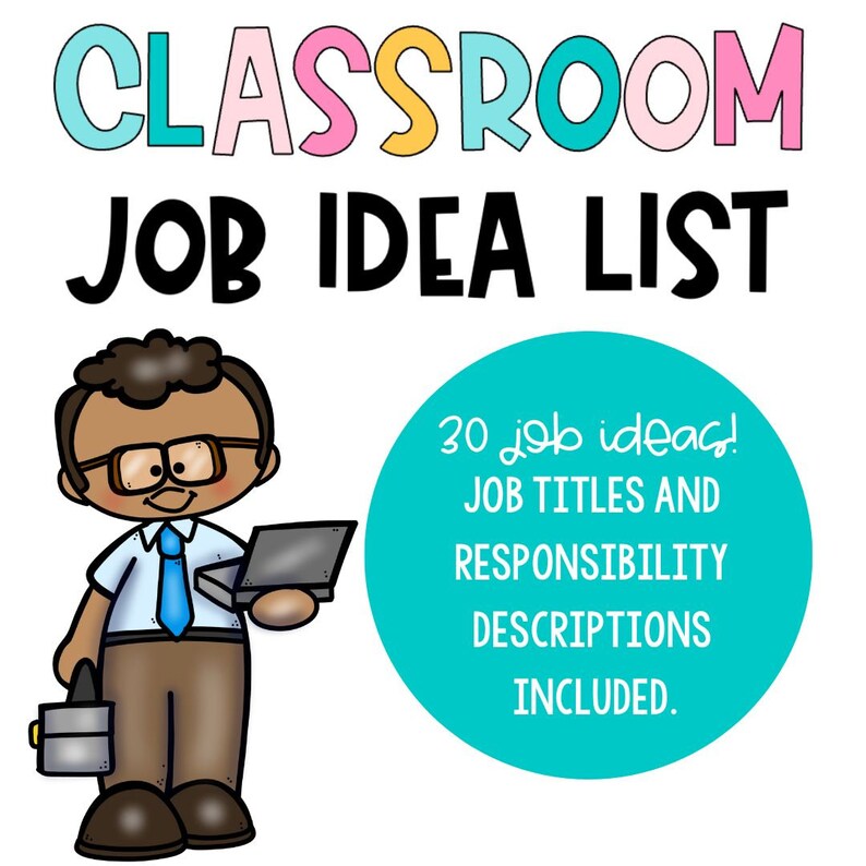 Classroom Decor | Classroom Jobs Extension Pack - Etsy