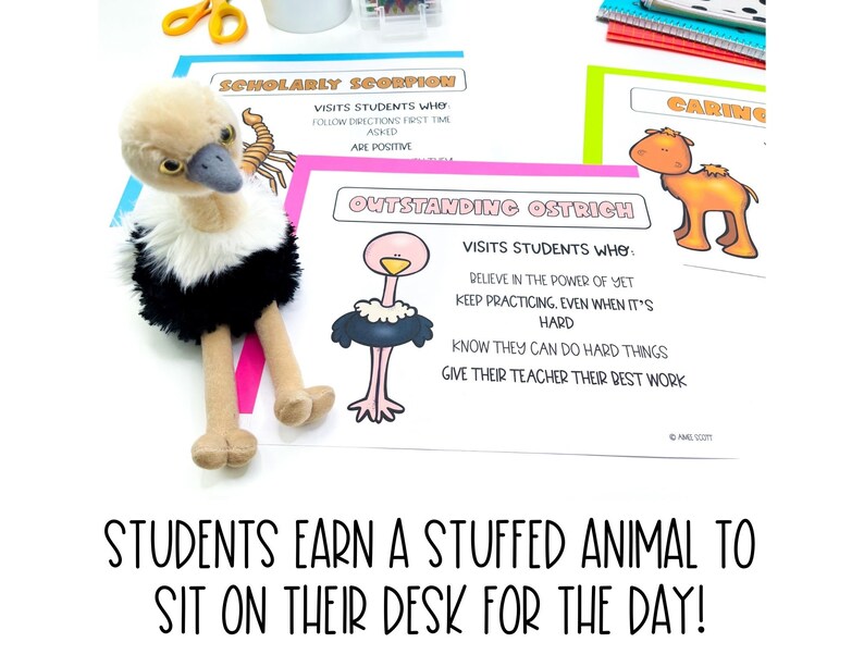 PBIS Pals | Desert Animal Pack | Classroom Decor Behavior Management ...