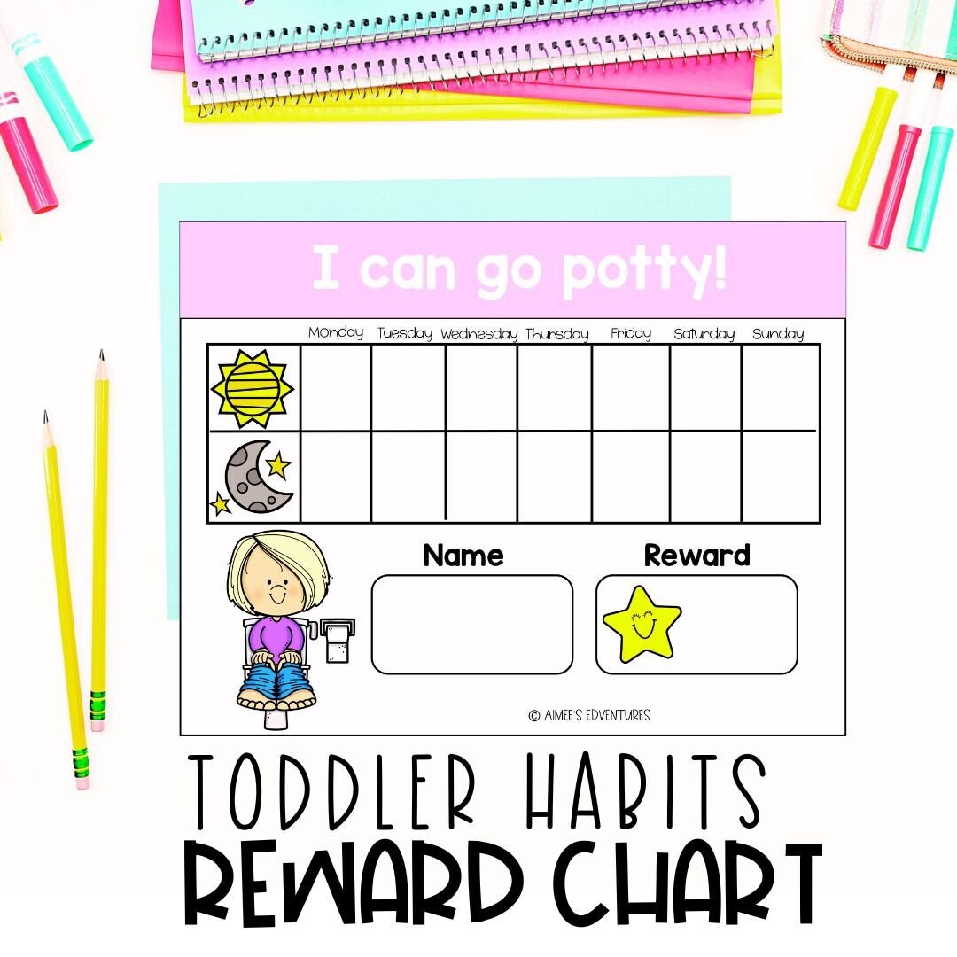 Kids Daily Responsibilities Chart | Printable Daily Routine | Chore ...