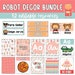 Robot Classroom Decor Bundle | Editable Classroom Transformation ...