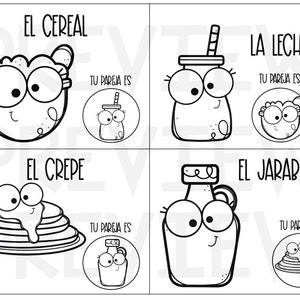 La Sala De Clase Camaradería Tarjetas | Spanish Peanut Butter and Jelly ...