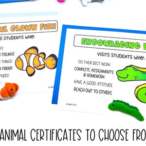 PBIS Pals | Ocean Animal Theme | Classroom Decor | Behavior Management ...