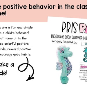 PBIS Pals Ocean Animal Theme Classroom Decor Behavior - Etsy