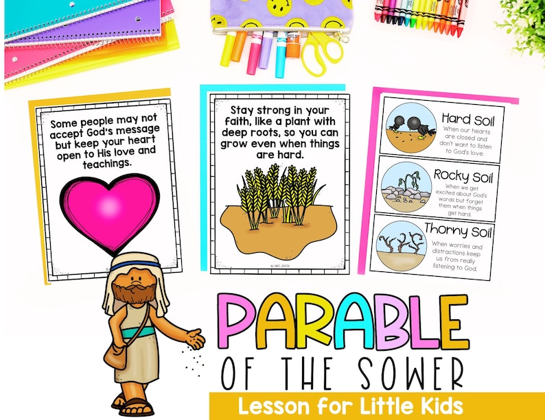 Sunday School Lessons | Parables Bible Study for Kids | Full Lesson ...