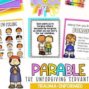 Sunday School Lessons | Parables Bible Study for Kids | Forgiveness and ...