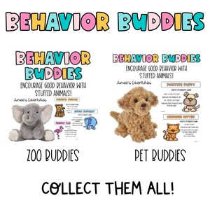 PBIS Pals Forest Animal Pack Classroom Decor Behavior Management System ...