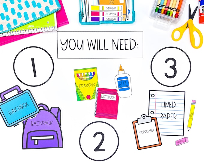 Kind Vibes Colorful Cutouts Classroom Decor Bundle, Bulletin Board ...