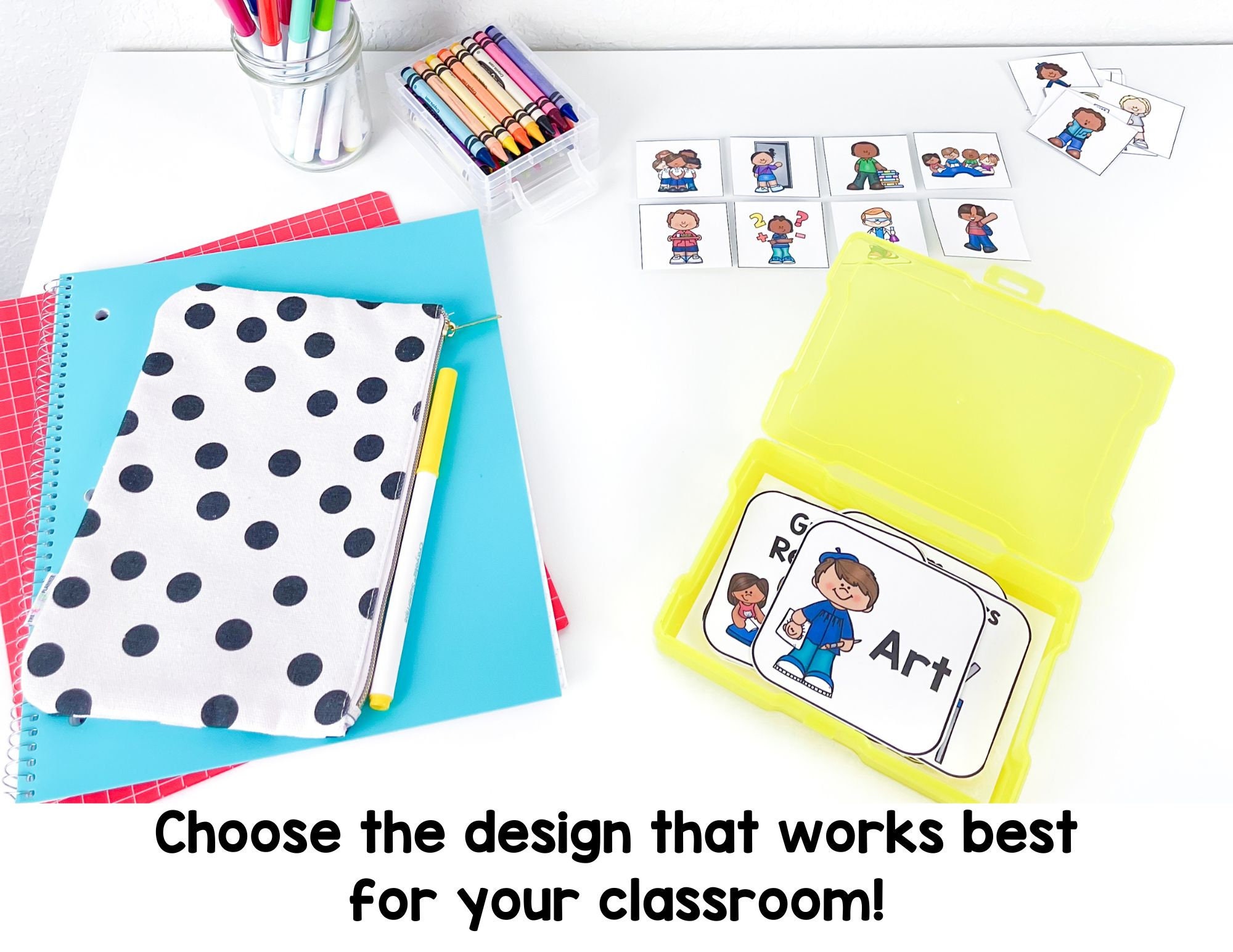 Daily Schedule Cards Classroom Display Special Education Style Included ...