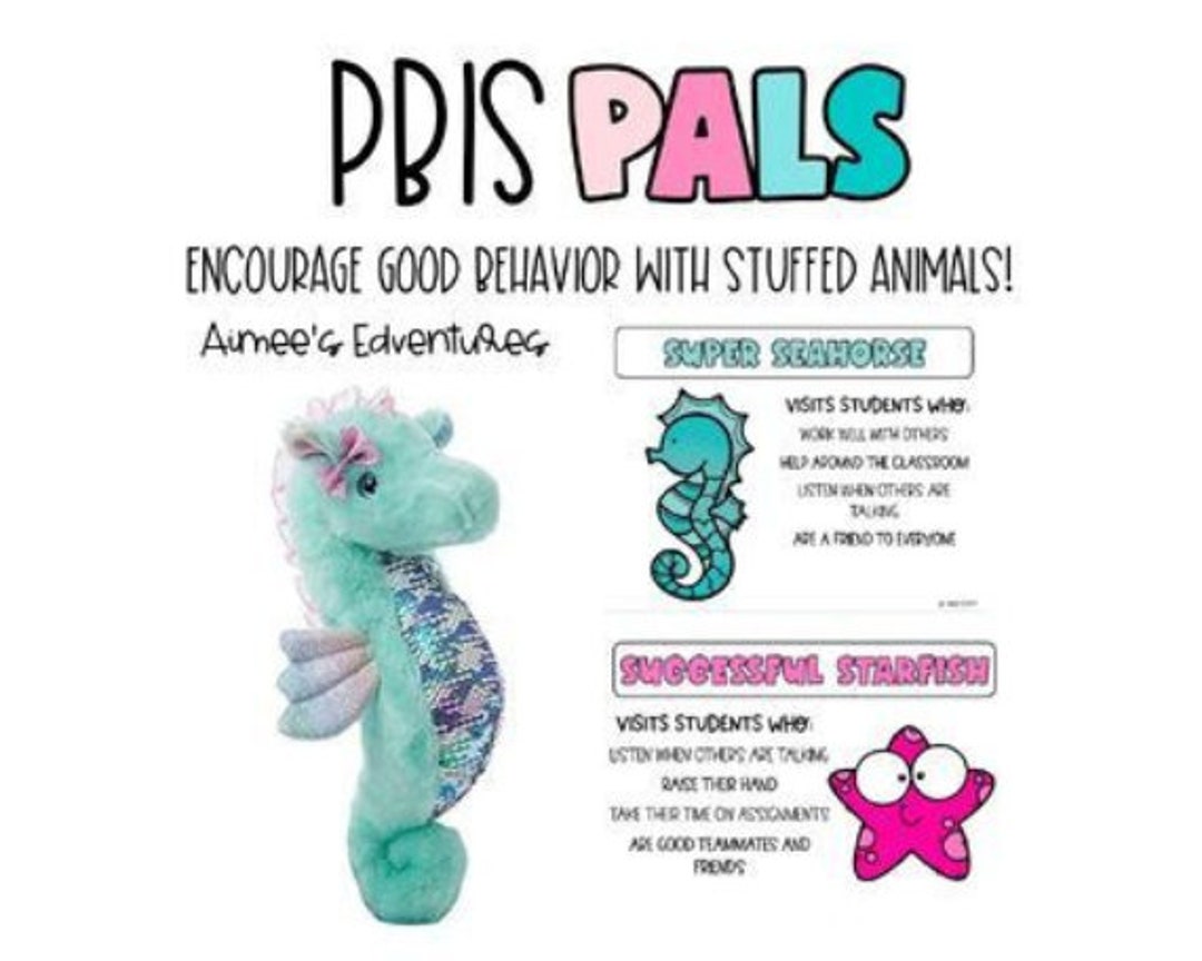 PBIS Pals Ocean Animal Theme Classroom Decor Behavior - Etsy