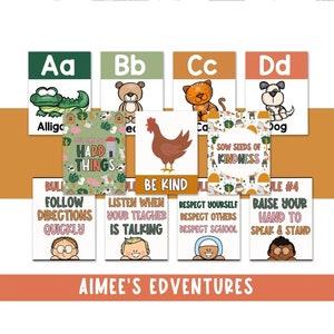 Farm Classroom Decor Bundle | Editable Classroom Transformation ...