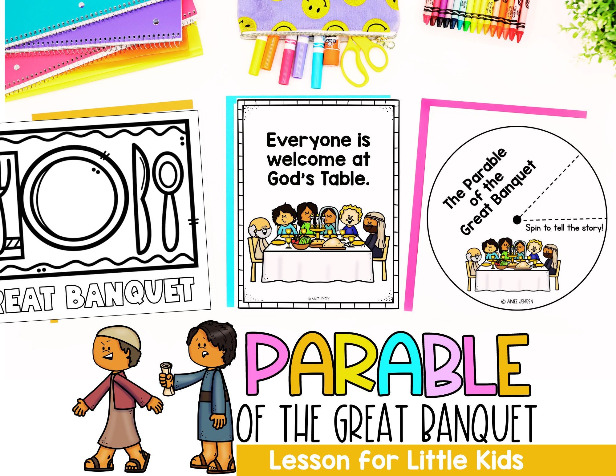 Sunday School Lessons | Parables Bible Study for Kids | Full Lesson ...