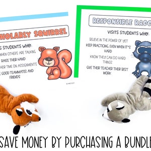 PBIS Pals | Forest Animal Pack | Classroom Decor | Behavior Management ...