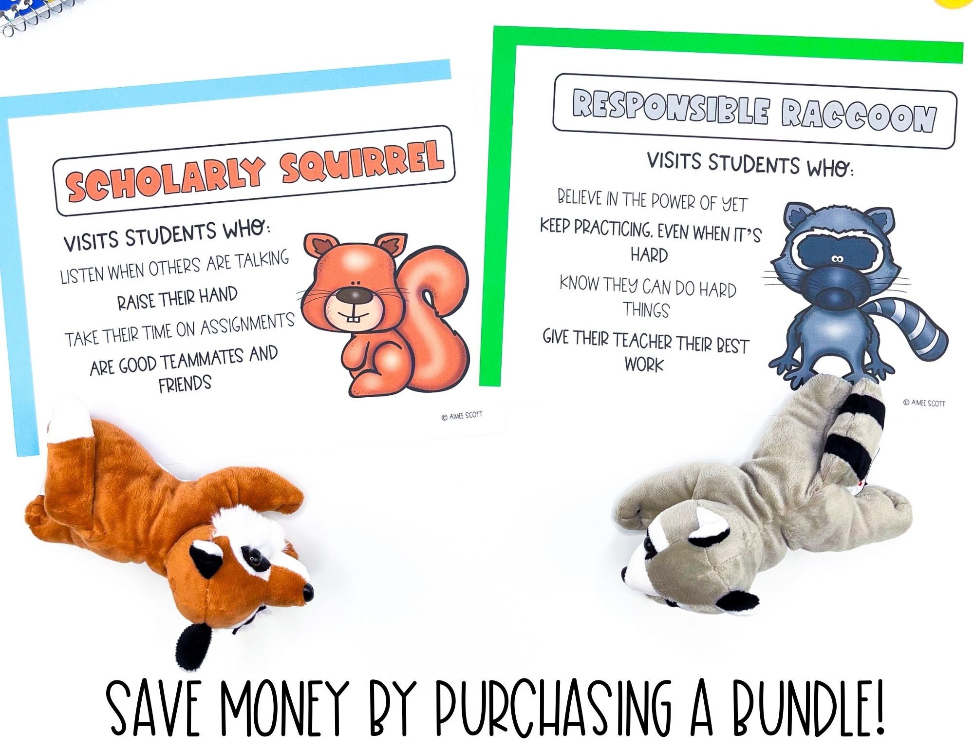 PBIS Pals | Forest Animal Pack | Classroom Decor | Behavior Management ...