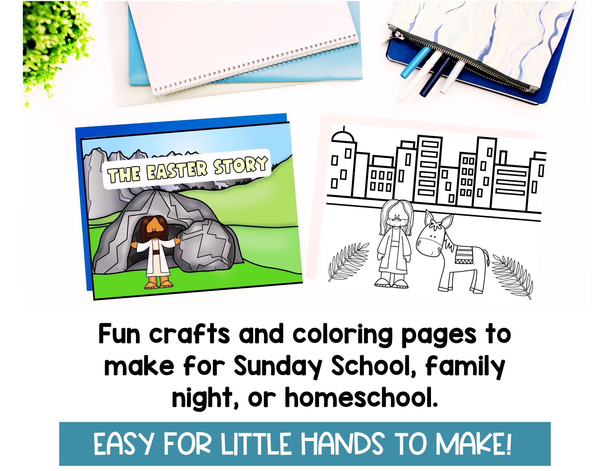 Engaging Easter Holy Week Curriculum for Kids: Homeschool Lessons ...