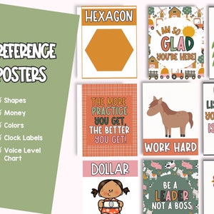 Farm Classroom Decor Bundle | Editable Classroom Transformation ...