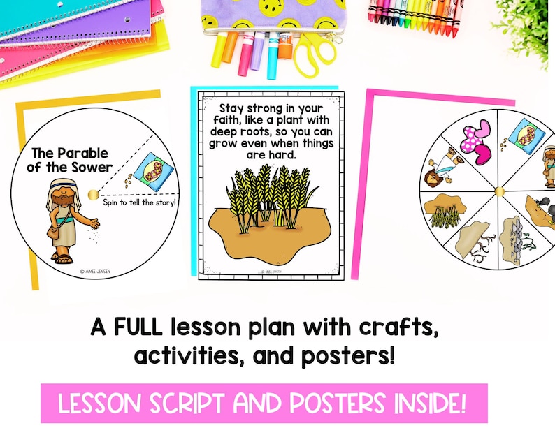 Sunday School Lessons | Parables Bible Study for Kids | Full Lesson ...