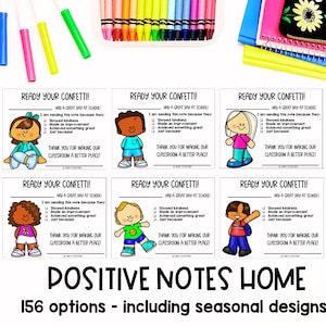 Positive Notes Home | Printable Templates With Seasonal Options ...