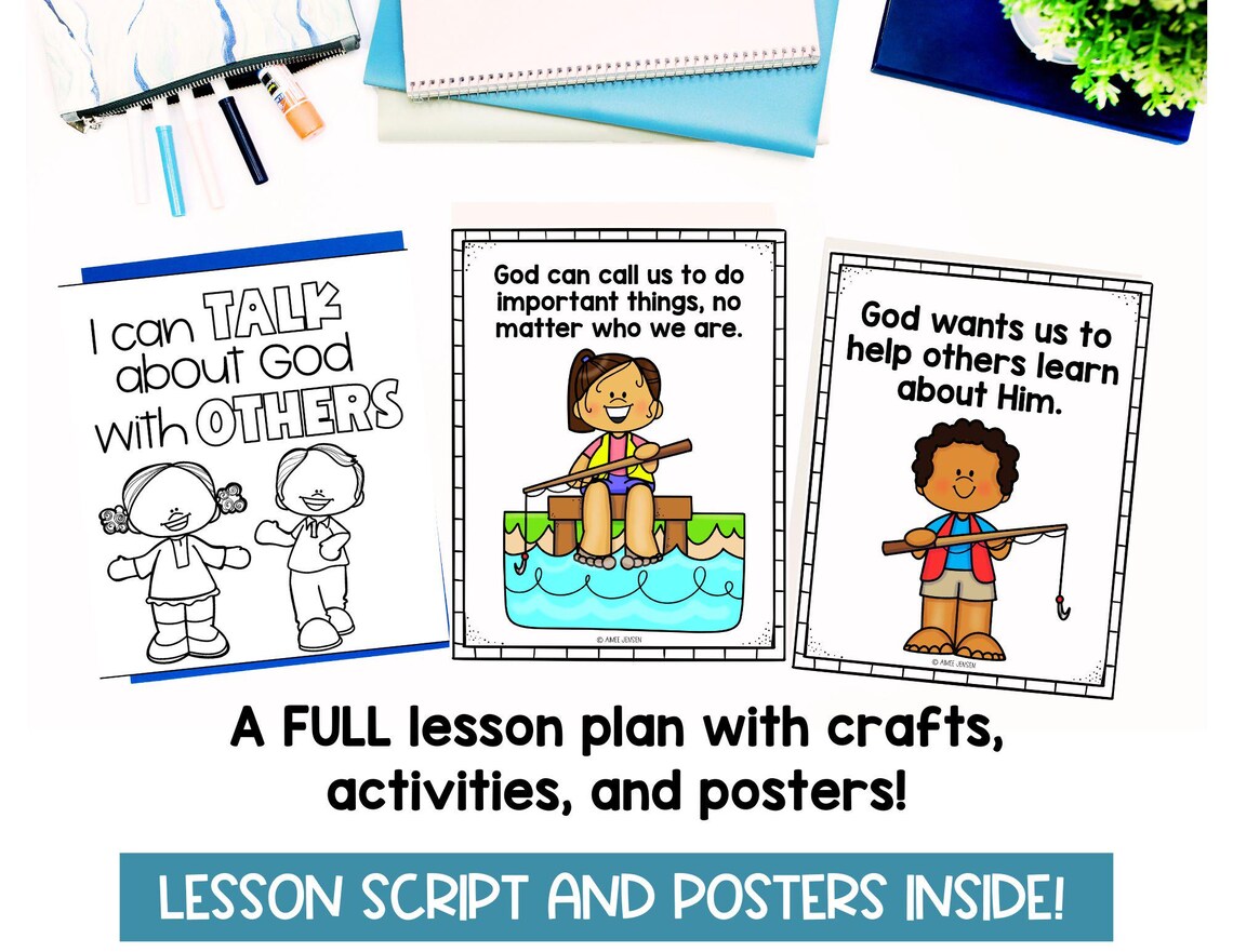 Stories of Jesus FULL Bible Lesson for Little Kids, Homeschool ...