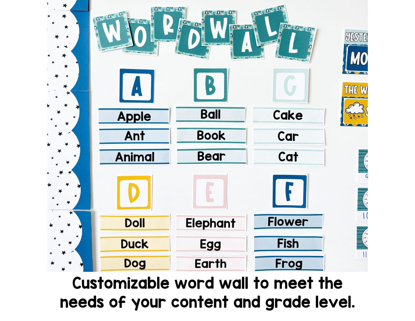 Space Classroom Decor Bundle | Editable Classroom Transformation ...