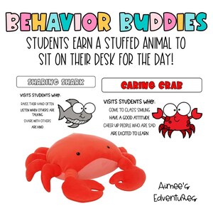 PBIS Pals Ocean Animal Theme Classroom Decor Behavior - Etsy