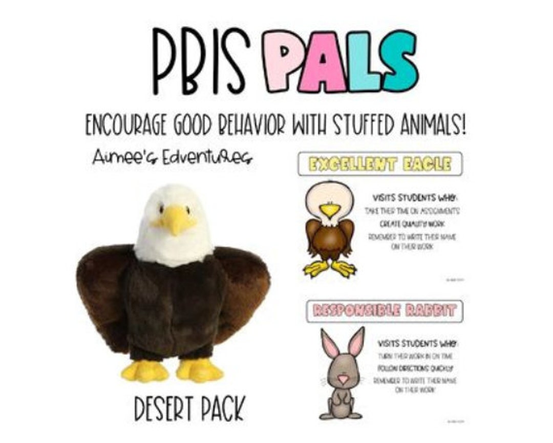 PBIS Pals Desert Animal Pack Classroom Decor Behavior - Etsy