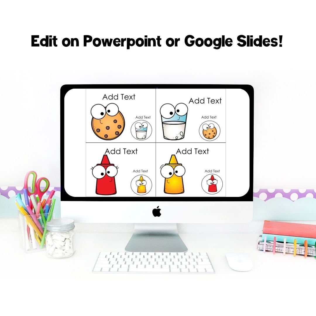 EDITABLE Food Partner Pairing Cards | Classroom Management | Google ...