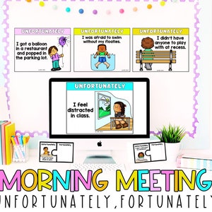 Morning Meeting Slides | Social Emotional Learning Activities | Back to ...