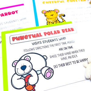 PBIS Pals | Zoo Animals Theme Pack | Classroom Decor Behavior ...