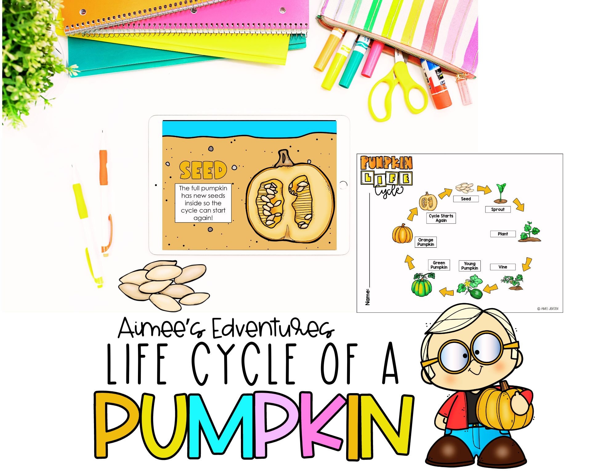 Life Cycle Bundle Fun Science Activities Science Presentation Teacher ...