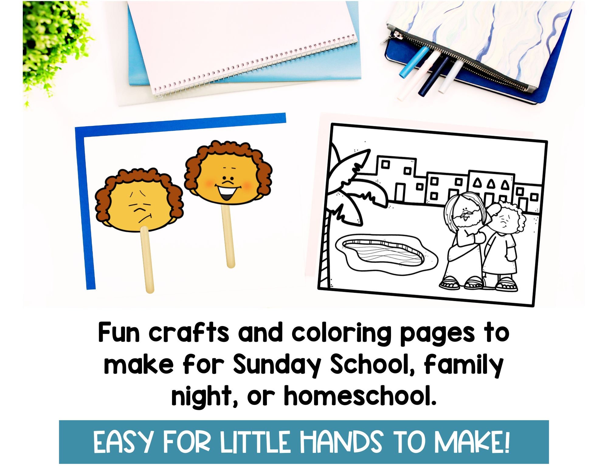 Bible Lesson for Kids: Jesus Heals a Blind Man, Sunday School ...