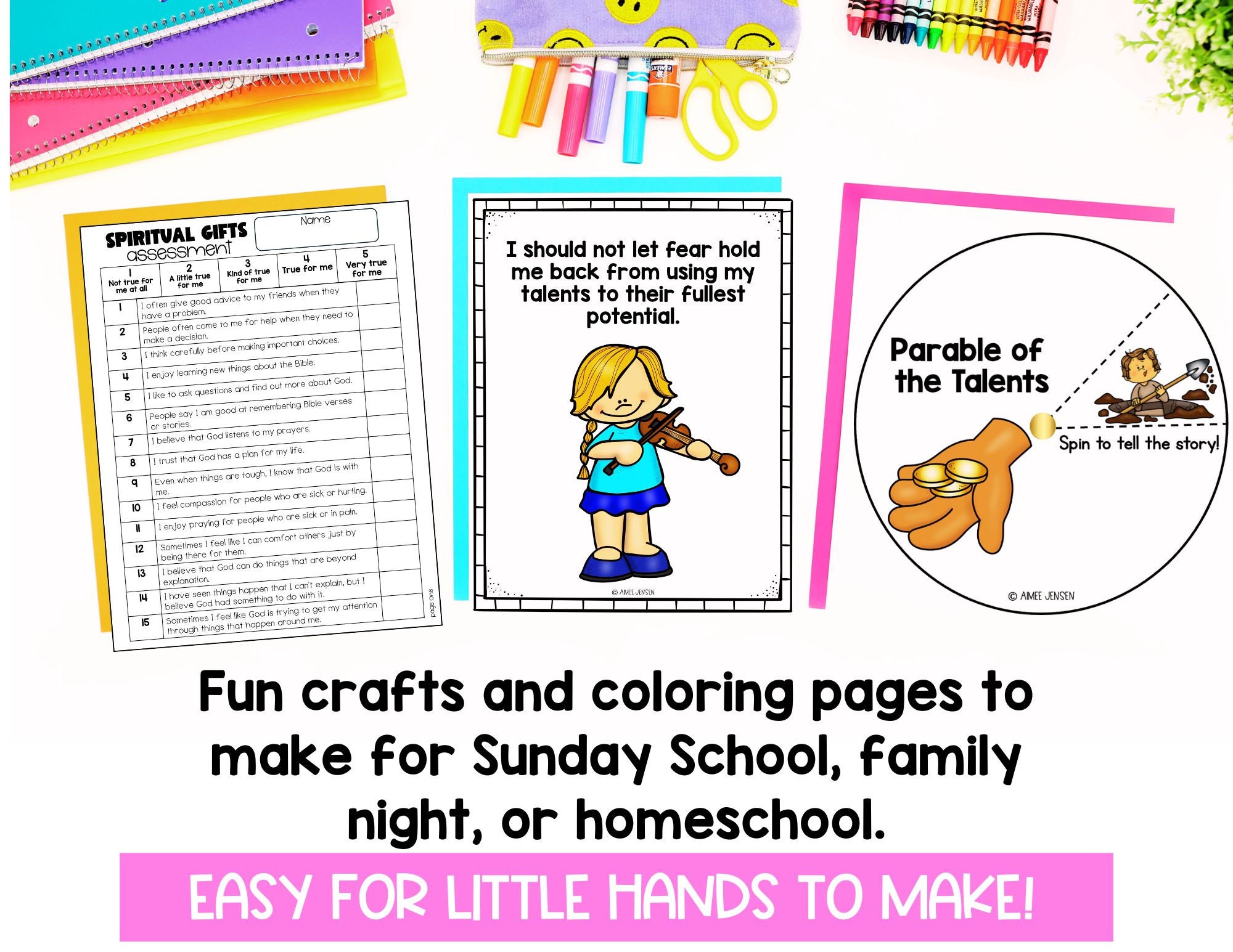 Sunday School Lessons | Parables Bible Study for Kids | Talent Show ...