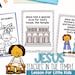 Jesus Walks on Water Bible Lesson for Little Kids, Homeschool, Sunday ...