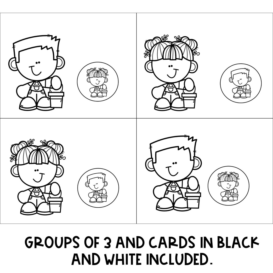 EDITABLE Farm Animals Partner Pairing Cards Classroom Decor - Etsy