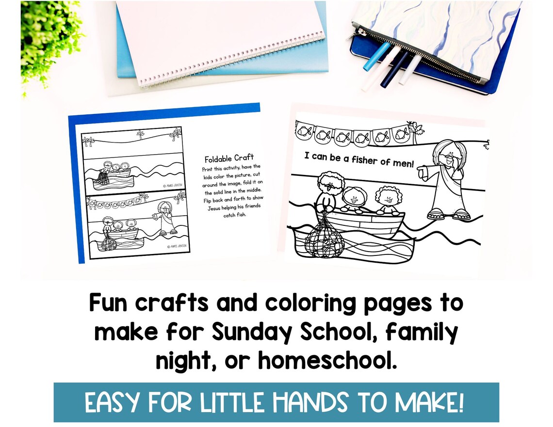 Stories of Jesus FULL Bible Lesson for Little Kids, Homeschool ...