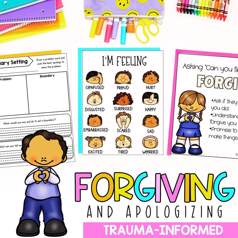 Forgiveness Worksheet - Etsy