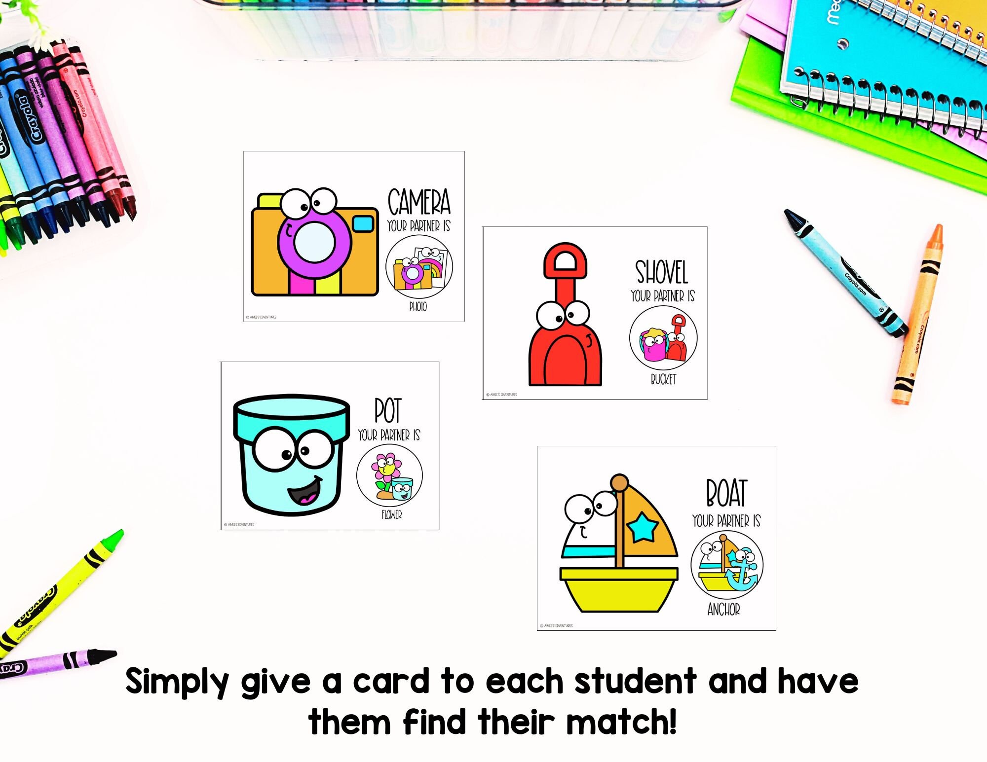 Things That Go Together Pairing Cards | Classroom Decor | Classroom ...