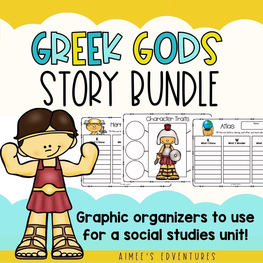 Greek Mythology Activities | Social Studies Bell Ringers | Greek Gods ...