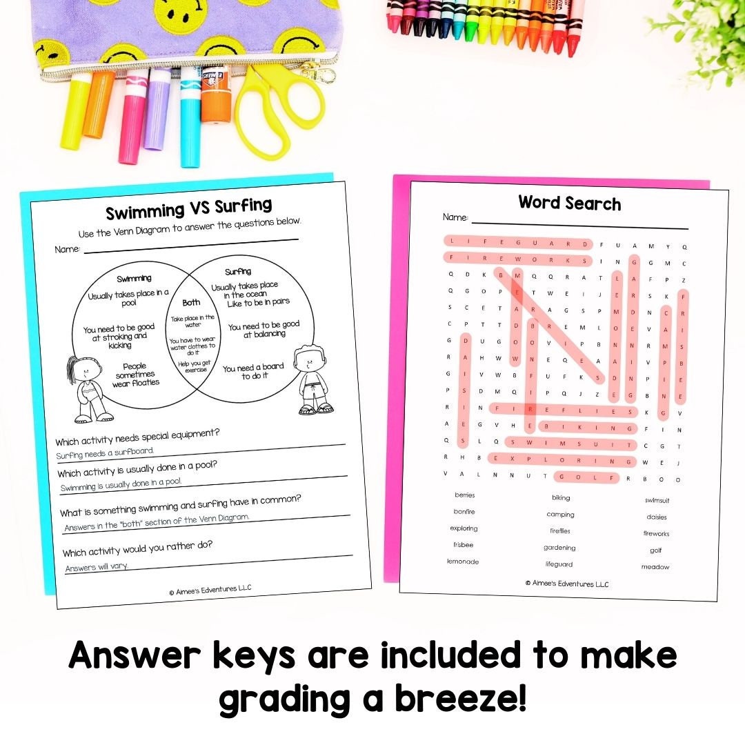 3rd Grade elementary Teacher Monthly Morning Work NO PREP Packets Back ...