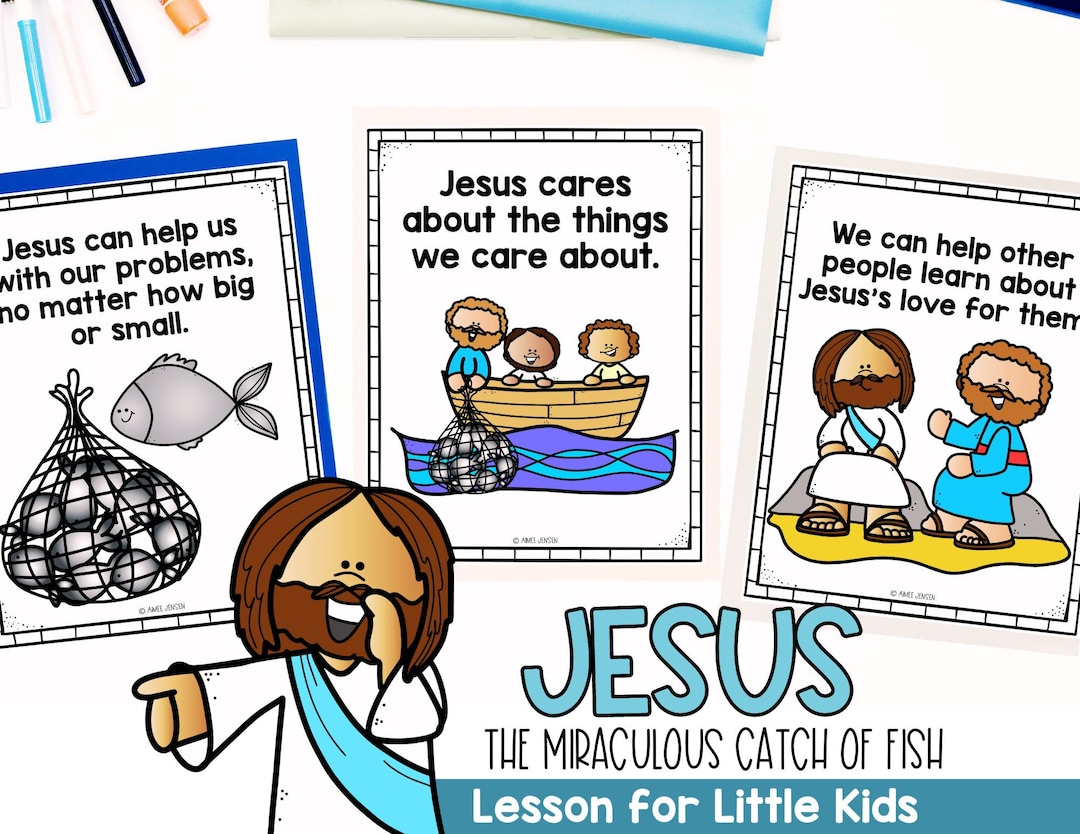Stories of Jesus FULL Bible Lesson for Little Kids, Homeschool ...
