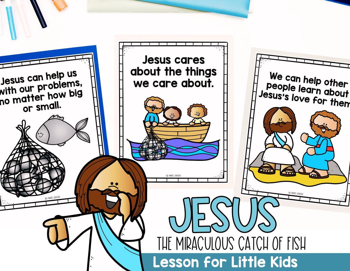 Stories of Jesus FULL Bible Lesson for Little Kids, Homeschool ...