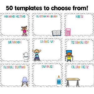 Classroom Decor Editable Slides - Etsy