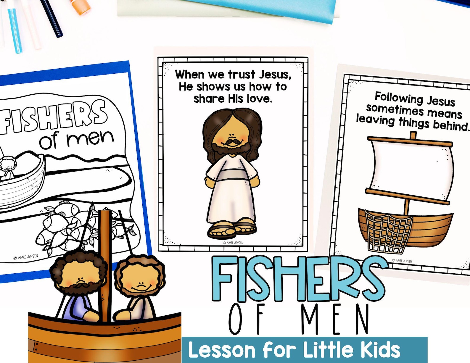 Stories of Jesus FULL Bible Lesson for Little Kids, Homeschool ...