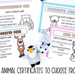 PBIS Pals Arctic Animals Theme Classroom Decor Behavior Management ...