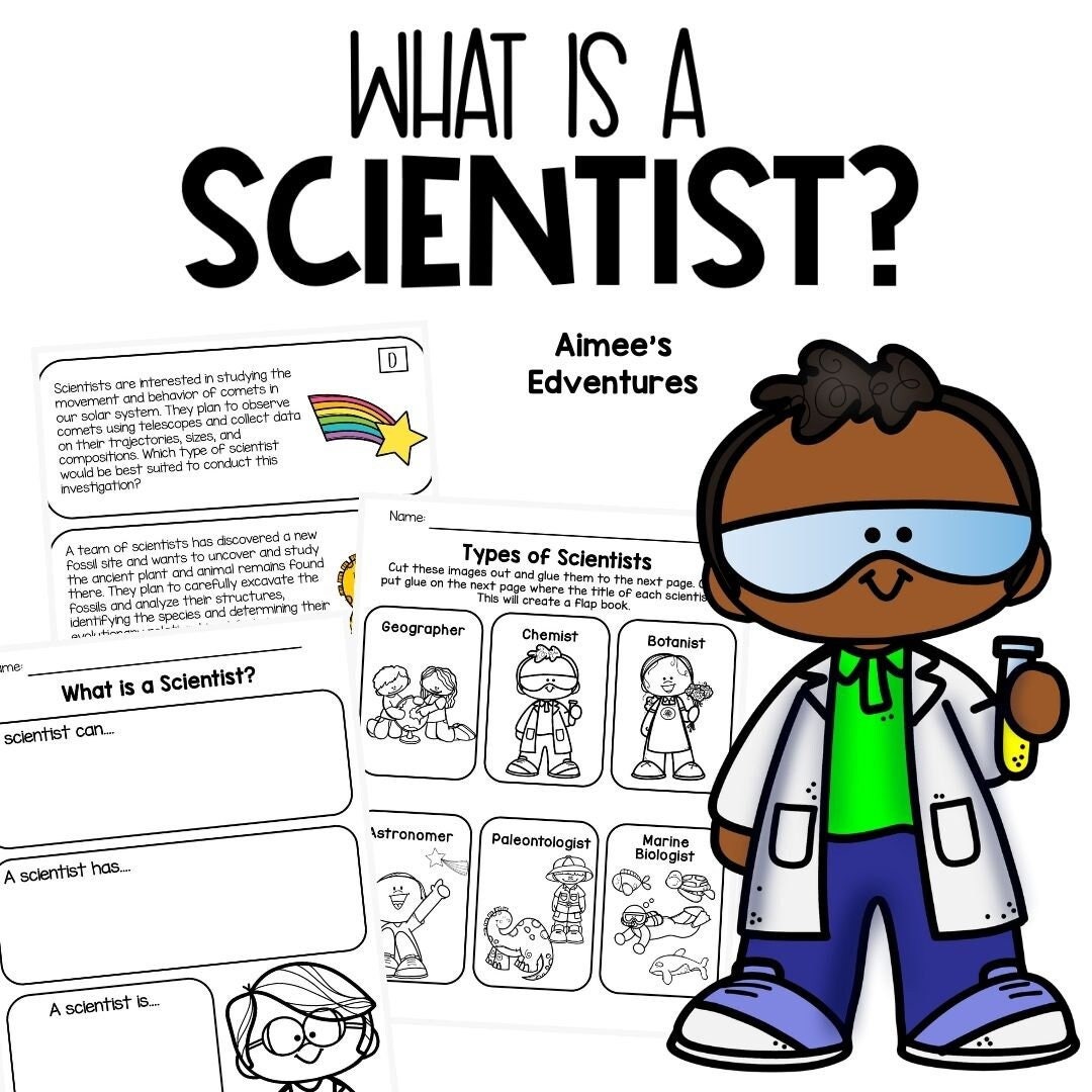 What is a Scientist Activity for Back to School Classroom Decor - Etsy