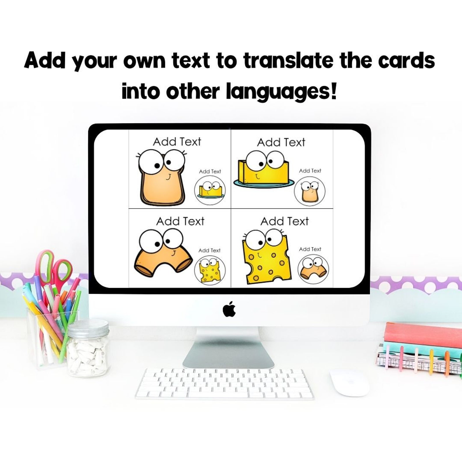 EDITABLE Food Partner Pairing Cards | Classroom Management | Google ...