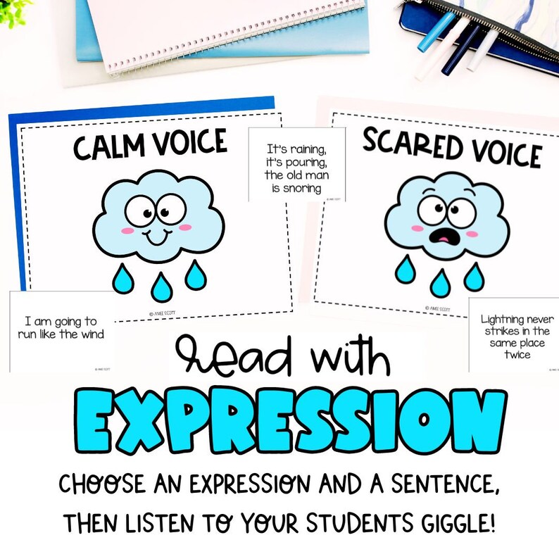 Reading With Expression Game for Reading Comprehension | Classroom ...