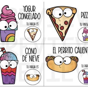 La Sala De Clase Camaradería Tarjetas | Spanish Peanut Butter and Jelly ...