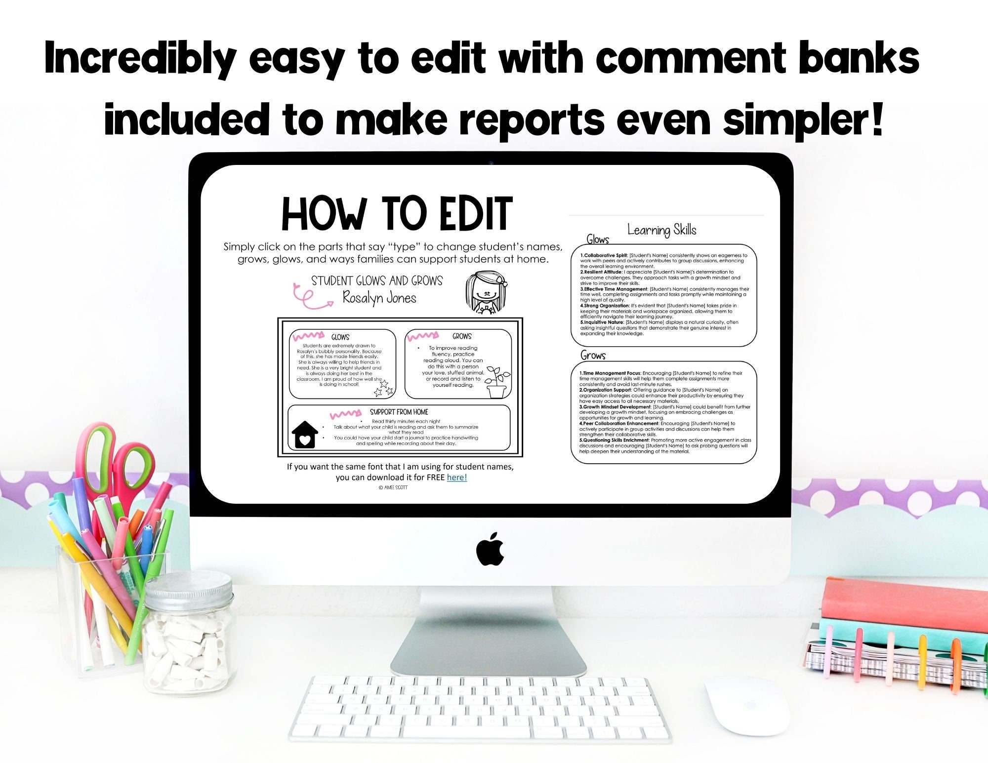 Parent Teacher Conference Form EDITABLE Student Update Template Google ...